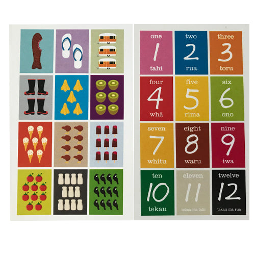 Kiwiana Matching Number Cards – Presence On Harbour · Ōamaru · Gift ...