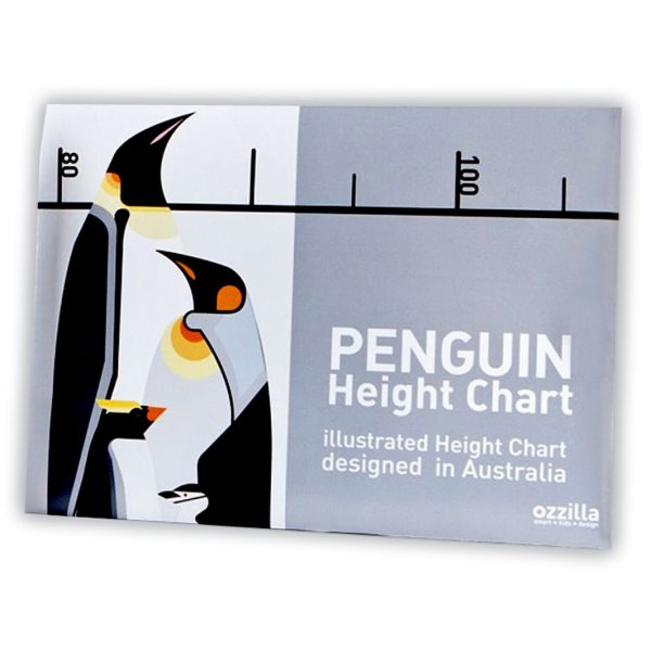 Penguin Height Chart – Presence On Harbour · Ōamaru · Gift Shop · Art ...