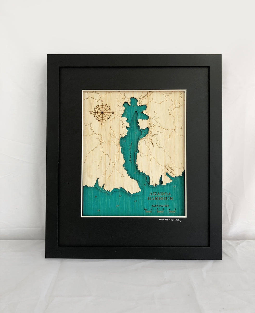 Akaroa Harbour - 3D Topographical Map – Presence On Harbour · Ōamaru ...
